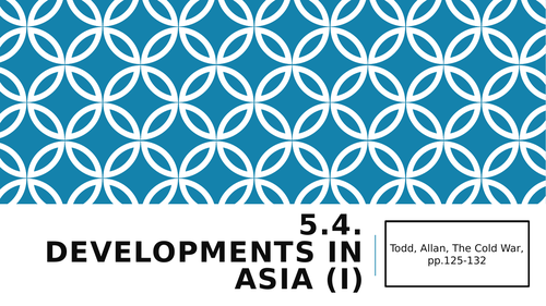 IB History SL and HL Paper 2: Topic 12: Cold War, Superpower Tensions ...