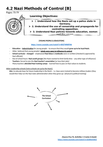 IGCSE/GCSE History: Germany: Development of Dictatorship, 1918-45 ...