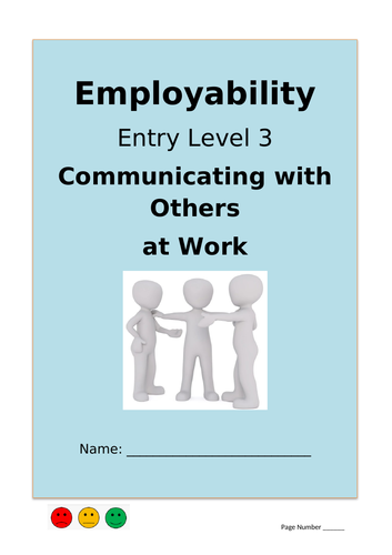 Employability Entry Level 3 Communicating with Others (ASDAN ...