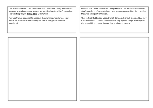 Aqa Cold War 1940's Lessons | Teaching Resources