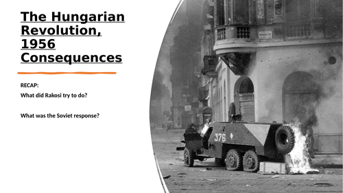 The Cold War | 24. Consequences of the Hungarian Uprising | Teaching ...