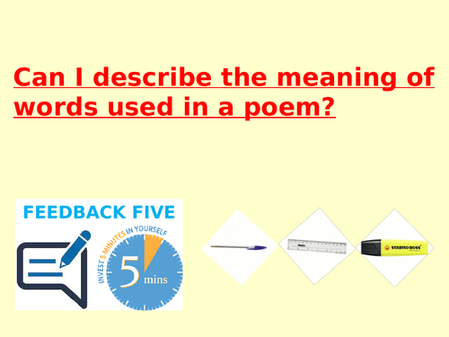 Year 1 poetry | Teaching Resources