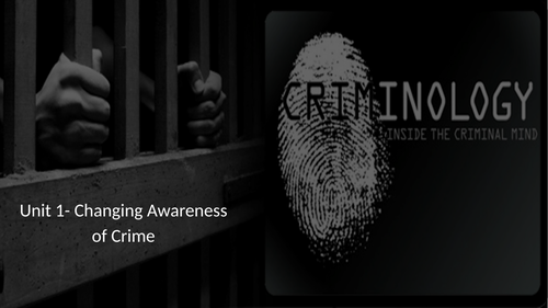 WJEC Criminology Unit 1 Power Points | Teaching Resources WJEC Criminology Unit 1 Power Points | Teaching Resources