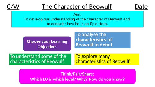 Beowulf Scheme of Work | Teaching Resources