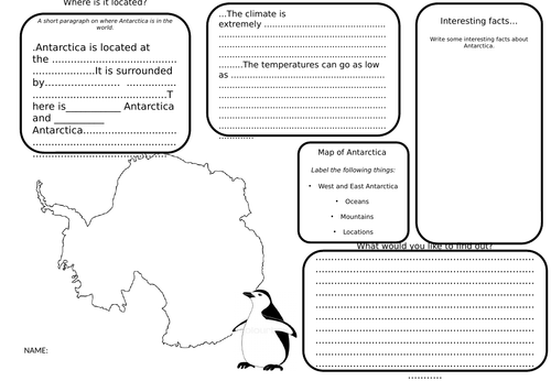 Antarctica Key stage 3 | Teaching Resources