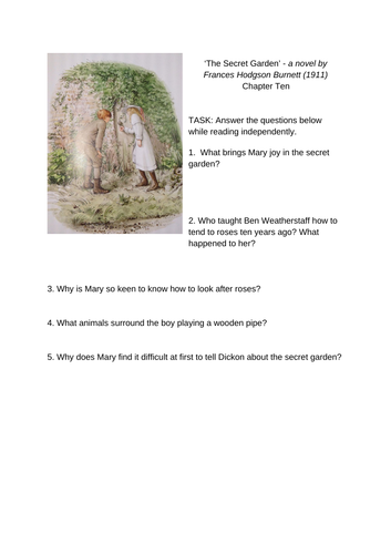 The Secret Garden - Fantastic Scheme of Learning | Teaching Resources