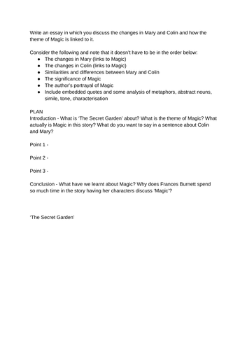 The Secret Garden - Fantastic Scheme of Learning | Teaching Resources