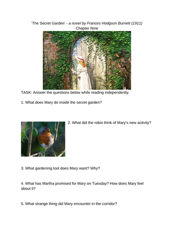The Secret Garden - Fantastic Scheme of Learning | Teaching Resources