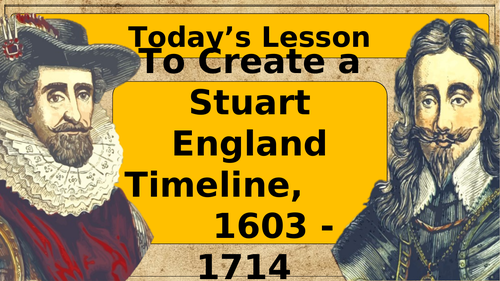 Stuarts Monarchy Timeline | Teaching Resources