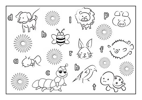 Animals Phonics Fun Worksheets KS1 | Teaching Resources