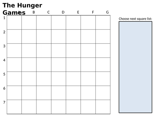 The Hunger Games Literacy Planning | Teaching Resources