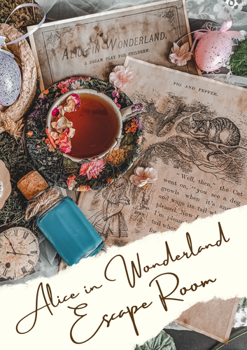 Alice in Wonderland Escape Room Game - KS1 - KS2 | Teaching Resources