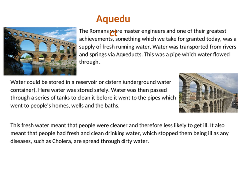 Roman Health and Hygiene | Teaching Resources