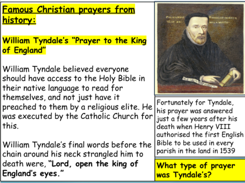 Christian Practices: Prayer (Full Lesson, AQA GCSE) | Teaching Resources Christian Practices: Prayer (Full Lesson, AQA GCSE) | Teaching Resources