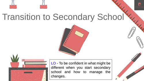 Transition to Secondary School Form Time Tutorial / Assembly | Teaching ...