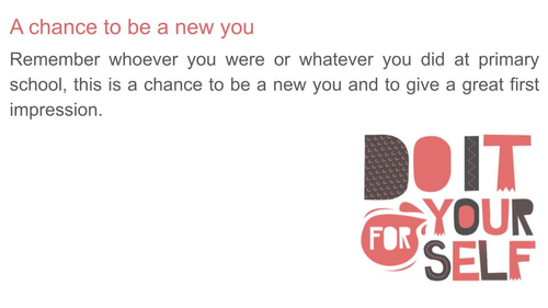 Transition to Secondary School Form Time Tutorial / Assembly | Teaching ...