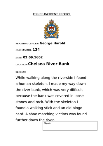 Skeleton Forensic Facts Mystery Crime Reading challenge (Year 4/5/6 ...