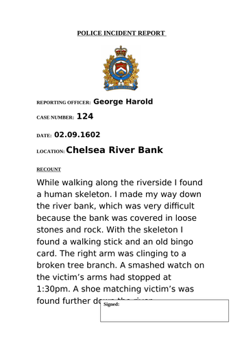 Skeleton Forensic Facts Mystery Crime Reading challenge (Year 4/5/6 ...