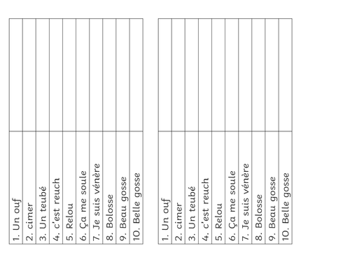 Le Rap Français - part 2 | Teaching Resources