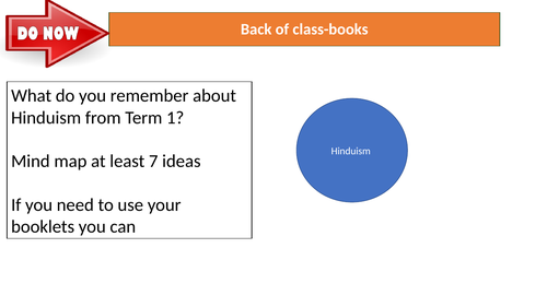 KS3 RS- Origins of the Universe- Hindu | Teaching Resources