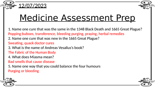 Modern Medicine Unit- Edexcel Medicine GCSE | Teaching Resources