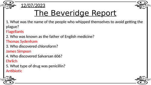 Modern Medicine Unit- Edexcel Medicine GCSE | Teaching Resources
