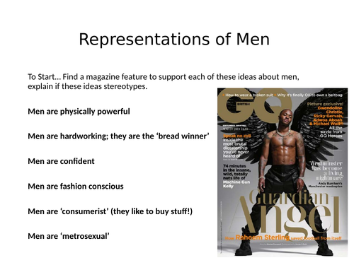 GQ Magazine (Aug 2019) - EDUQAS GCSE MEDIA | Teaching Resources GQ Magazine (Aug 2019) - EDUQAS GCSE MEDIA | Teaching Resources