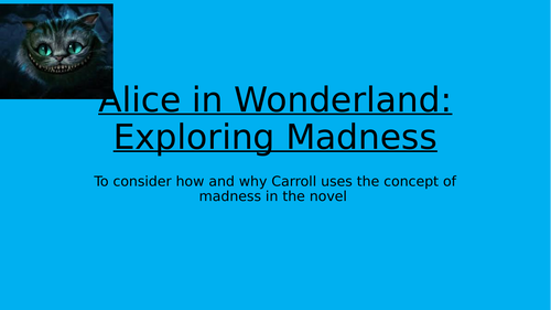 Alice In Wonderland - Imaginative and Challenging Scheme | Teaching ...