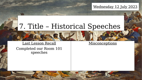 Art of Rhetoric, Transactional Writing, Historical Speeches | Teaching ...