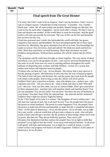 Art of Rhetoric, Transactional Writing, Historical Speeches | Teaching ...