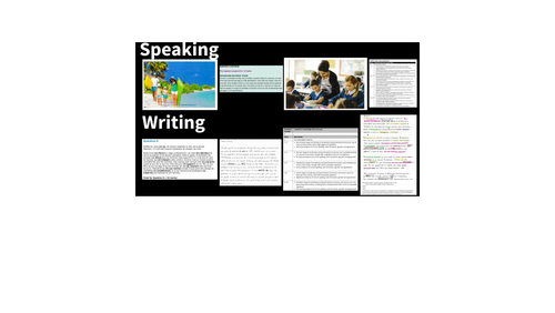 AfL for Speaking and Writing | Teaching Resources
