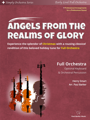 Angels From The Realms Of Glory (Full Orchestra) | Teaching Resources