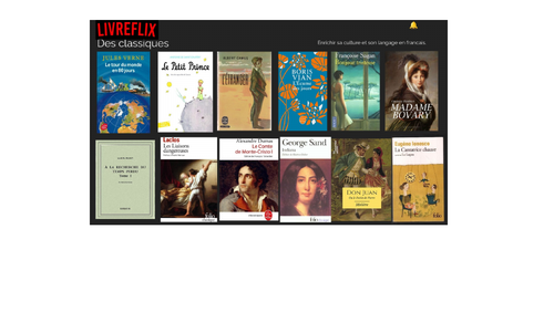 livreflix (french books recommendation) | Teaching Resources
