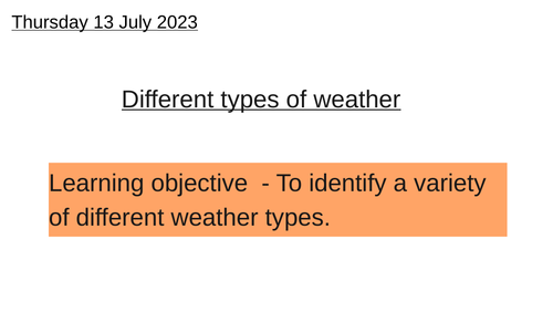 Weather and Climate, KS3, Geography, AQA | Teaching Resources