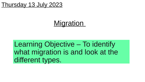 Population & Urbanisation,KS3, Geography, AQA | Teaching Resources