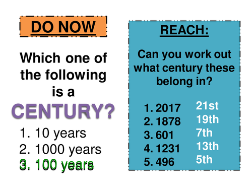 Introduction to History for Year 7 | Teaching Resources