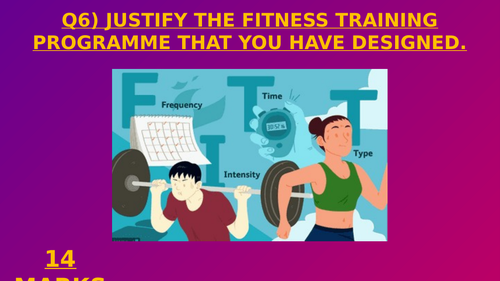Unit 2: Fitness training & programming for health, sport & well-being ...