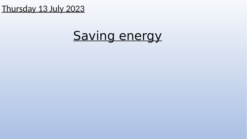 Energy, Y9, Geography, AQA | Teaching Resources