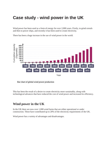 Energy, Y9, Geography, AQA | Teaching Resources