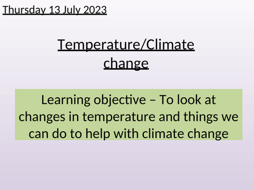 Weather and Climate, Y10, Geography, AQA | Teaching Resources