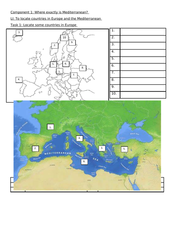 The Mediterranean | Teaching Resources