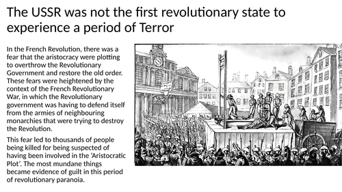 Stalin's Terror - Full Lesson - AQA 2N Russia 1917-1953 | Teaching ...