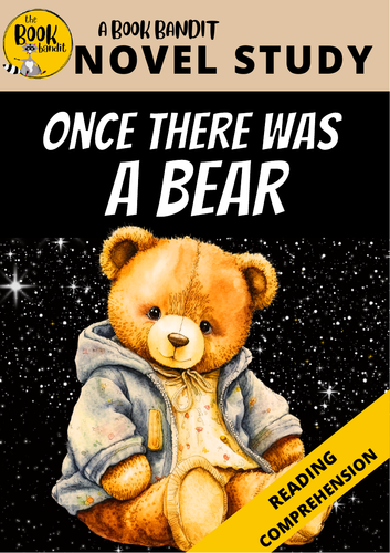 ONCE THERE WAS A BEAR by Jane Riordan NOVEL STUDY and Reading ...