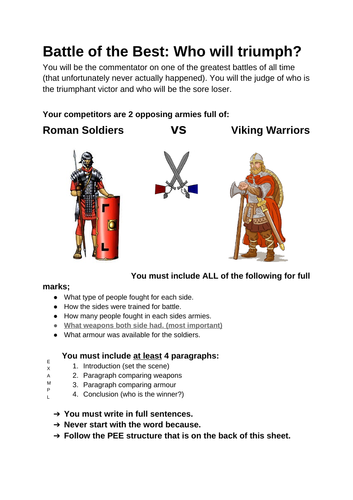 KS3 History Assessments | Teaching Resources