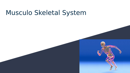 Musculo Skeletal System (A-level EDUQAS) Whole Unit | Teaching Resources