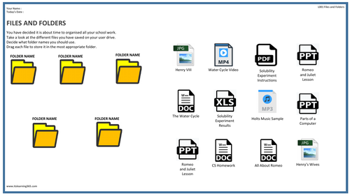 Files and Folders | Teaching Resources