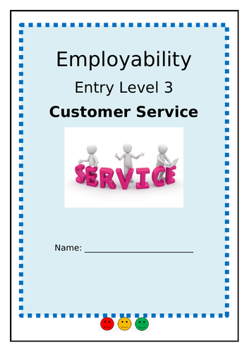 Employability Entry Level 3 Customer Services (ASDAN) | Teaching Resources