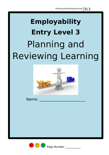 Employability Entry Level 3 Planning and Reviewing Learning (ASDAN ...