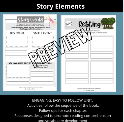 SKY DRAGON Take to the Skies by Ahn Do NOVEL STUDY and Reading ...