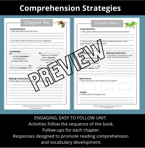 SKY DRAGON Take to the Skies by Ahn Do NOVEL STUDY and Reading ...